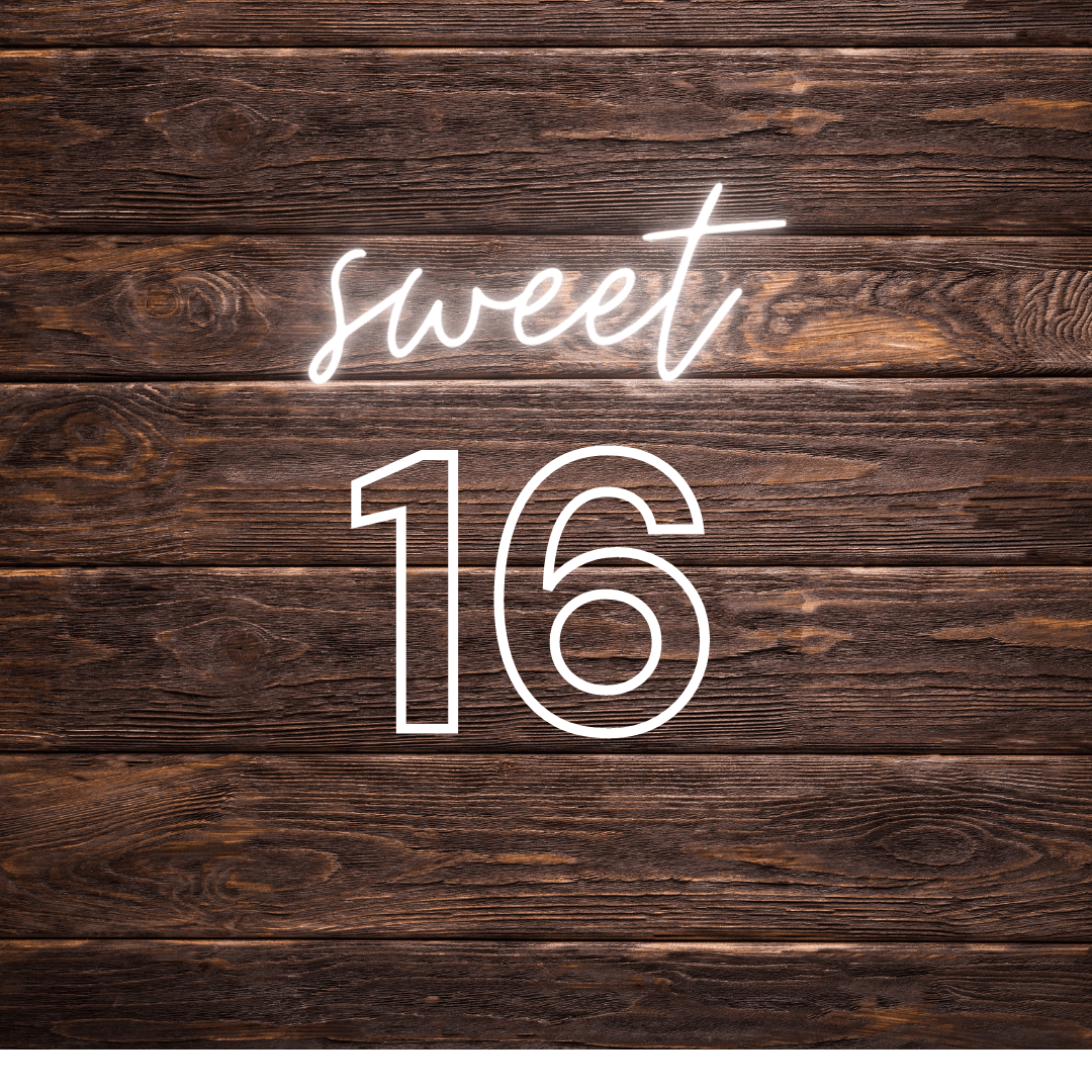 Sweet 16 Led Neon Sign Birthday Party rentas | Partylandup – PartyLandUp