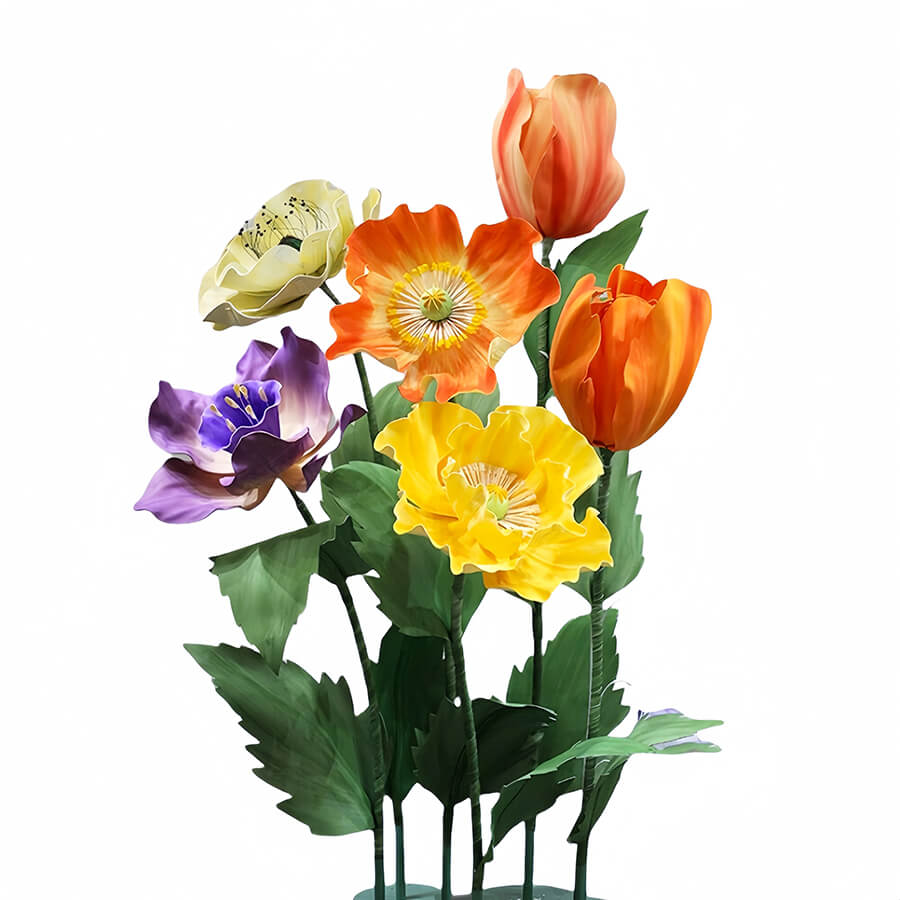 Giant flowers summer event decor | Partylandup – PartyLandUp