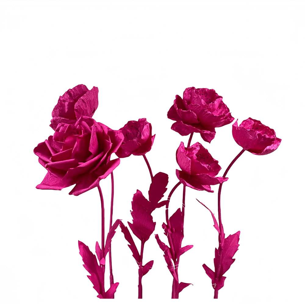Hot pink Giant Paper flowers | Partylandup – PartyLandUp