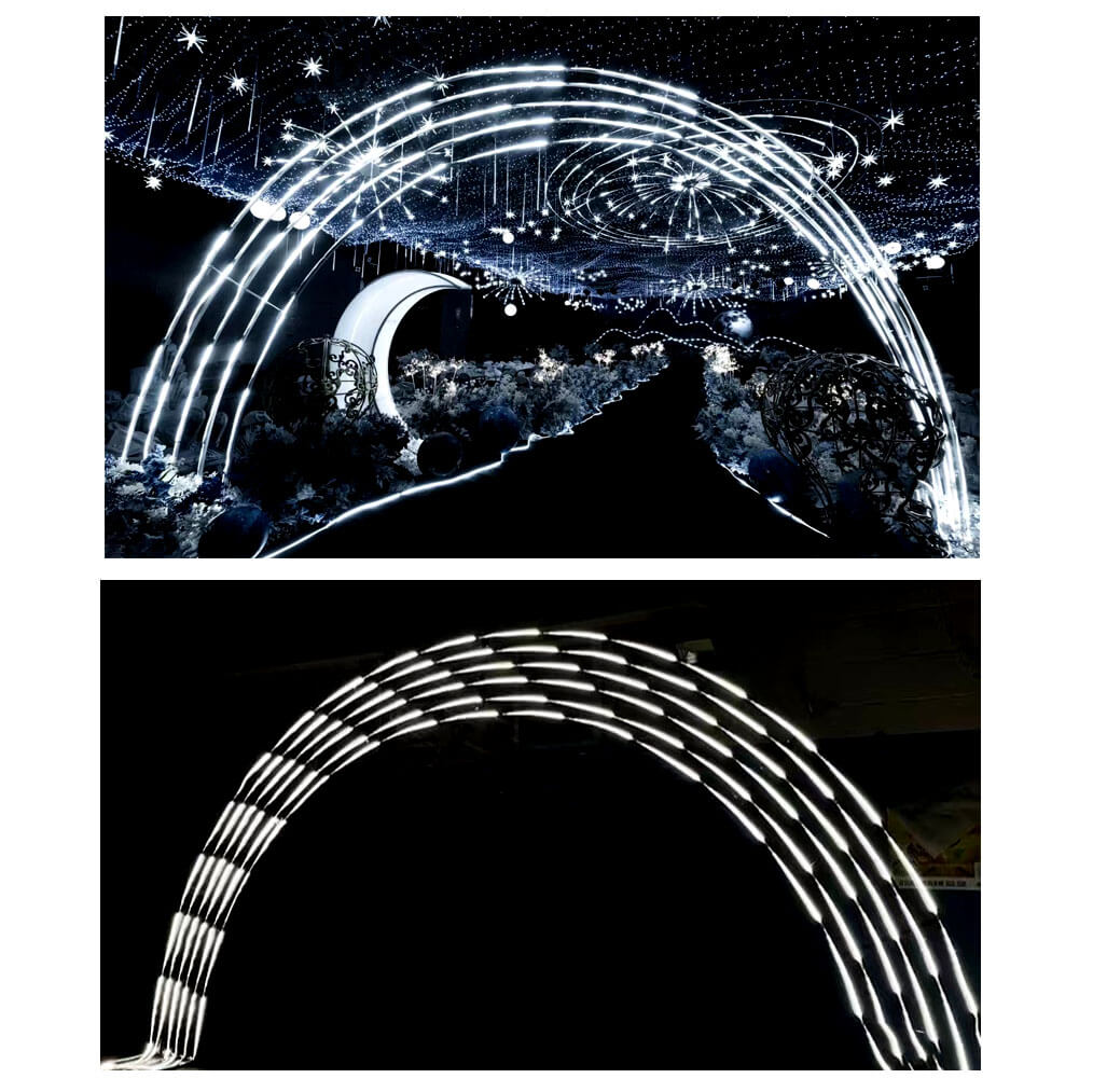 Meteor Led Light Strip Party Wedding Decorations / Partylandup – PartyLandUp