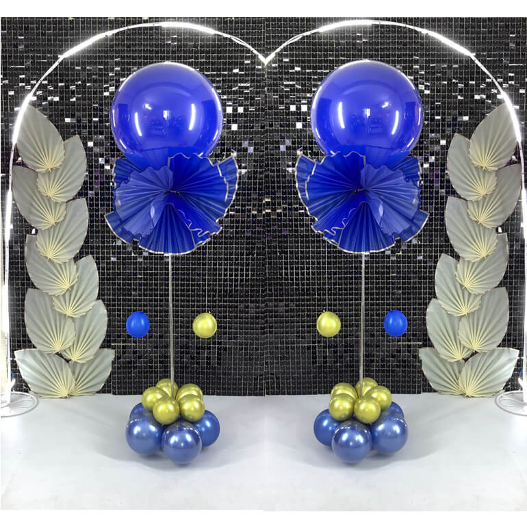 Blue Balloons Column Stand Kit Birthday Decor/ Partylandup – PartyLandUp