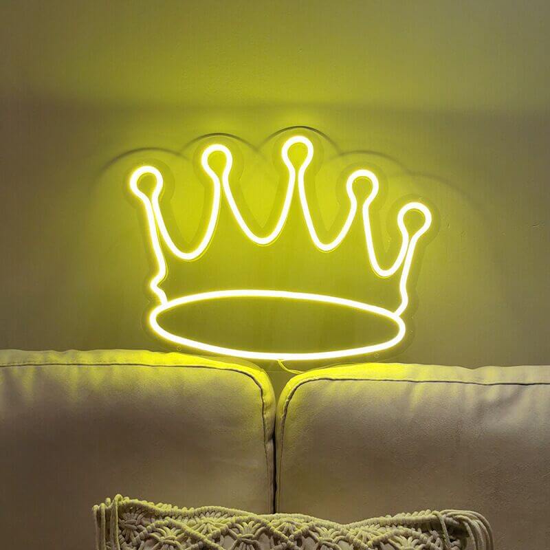 Crown Neon Sign Party Home Decoration | Partylandup – PartyLandUp